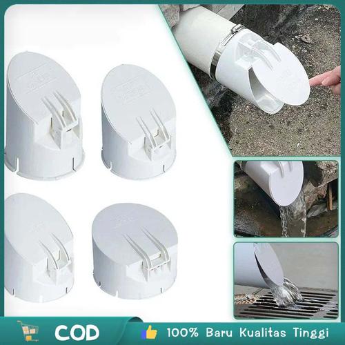 Jual Backflow Valve 2/3/4/6 Inch Pvc Dengan Ferrule Stainless Penutup ...