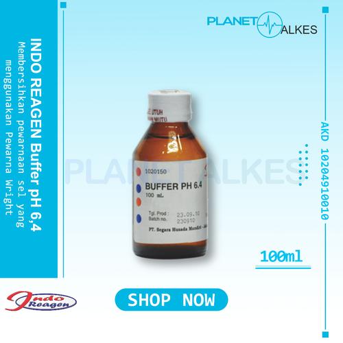 Jual Reagen Buffer pH 6,4 500ml, 100mL INDO REAGENT (Pewarna Wright) - 100ml, Non Bubble ...