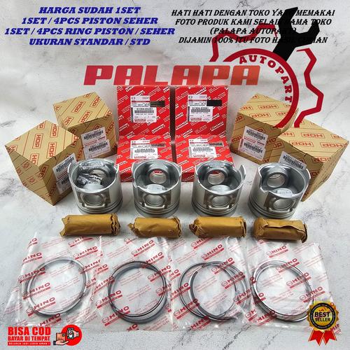 Jual PISTON SEHER DAN RING PISTON KOMPLIT HINO DUTRO HT130 130HT 1SET - Jakarta Pusat - PALAPA ...