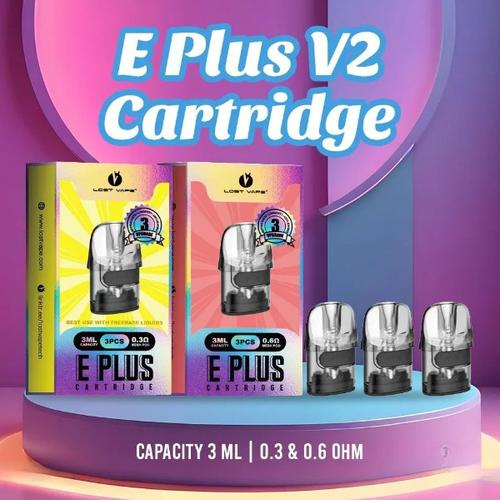 Jual SATUAN Cartridge Eplus V2 0.3 Ohm E Plus Catridge Thelema Elite 40 Lost Vape - Jakarta ...