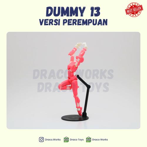 Promo Dummy 13 Versi Feminim 3D Printed Banyak Bonus Mainan Artikulasi ...