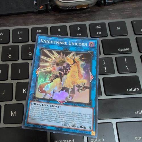 Jual yugioh ra01 super knightmare unicorn alt art - Kota Tangerang ...