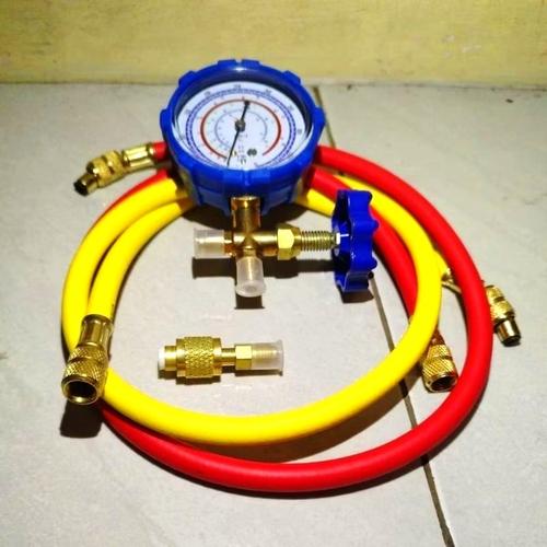 Jual MANIFOLD AC MULTI 500 PSI FREON R410a,R32 , R22, R134# ALAT UKUR ...