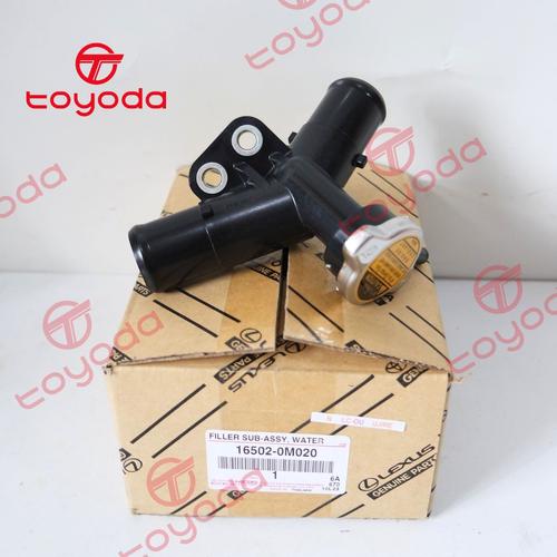 Jual 16502-0M020/ WATER OUTLET/ W/ RADIATOR CAP/ NEW VIOS/ YARIS ...