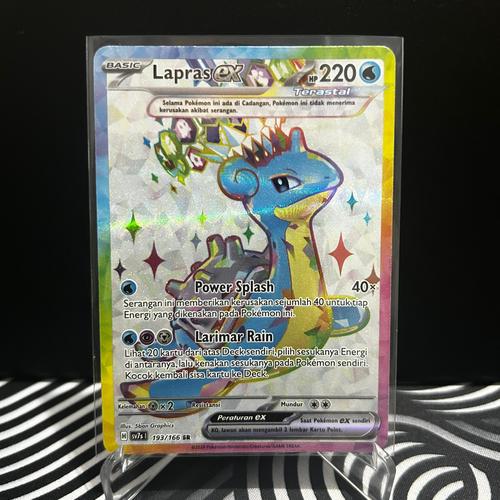 Promo Lapras ex SR sv7s Pokemon TCG Indonesia - Kota Bekasi - CEDs Shop | Tokopedia