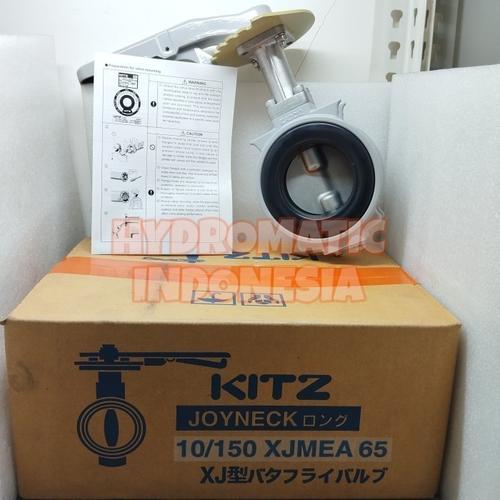Jual 6" INCH / DN150 BUTTERFLY VALVE KITZ BODY ALUMUNIUM DISC STAINLESS ...