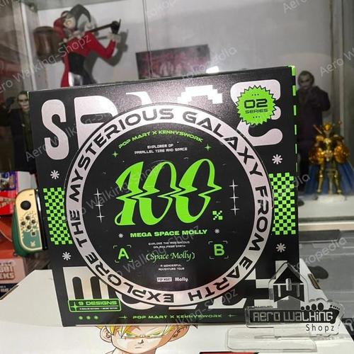 Jual MEGA SPACE MOLLY SERIES 02 2 V2 size 100% - POPMART POP MART ...
