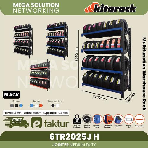 Jual Rak Besi Jointer Frame Hitam Tire Rack Series Rak Ban Kendaraan ...
