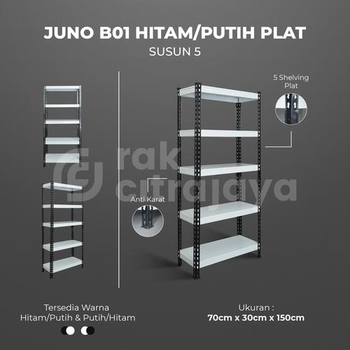 Promo FULL BESI RAK GUDANG SIKU LUBANG SERBAGUNA SHELVING PLAT TIDAK ...