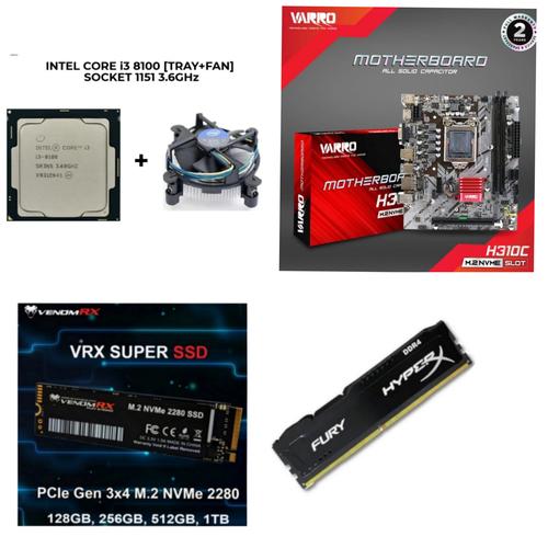 Jual Paket Processor Intel Core i3 Gen 8 LGA 1151 RAM DDR4 NVME - 16gb ...