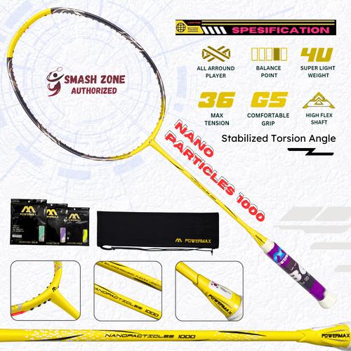 Jual Raket Badminton Power Max Nano Particles 1000 Special Edition ...