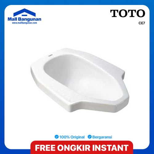 Jual CLOSET / KLOSET JONGKOK / TOILET SQUAT TOTO CE 7 / CE7 WHITE ...