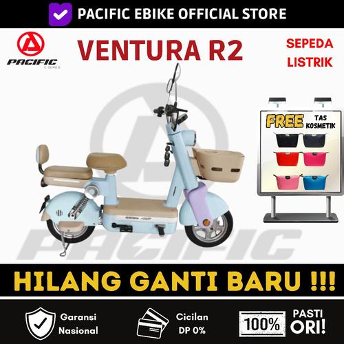 Promo Sepeda Listrik Pacific Ventura R2 600Watt Garansi Resmi - Blue ...