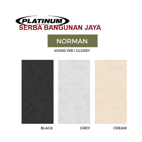 Jual PLATINUM NORMAN WB SERIES 40 X 80 / GRANITE GLOSSY - Kota Bandung ...