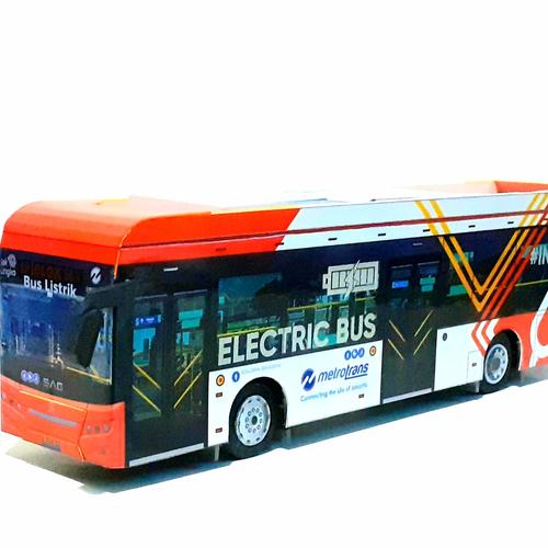 Jual Miniatur Bus Transjakarta Electric Bus SAG - Jakarta Selatan ...