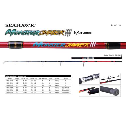 Jual Joran Seahawk Monster Jigger III 165 cm - 165 cm - Kota Bekasi ...