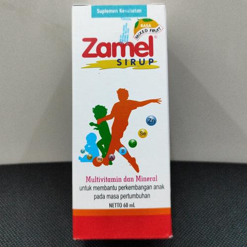 Jual Zamel Sirup Multivitamin 60mL - Kab. Tangerang - Kimora Medika ...
