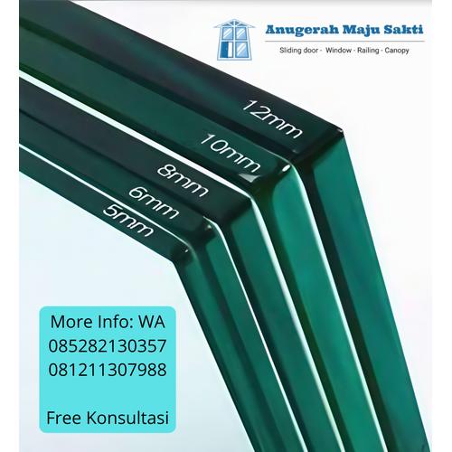 Jual Kaca Polos Tempered Laminated 10mm + 1,52 + 10mm ASAHI Bisa Custom ...