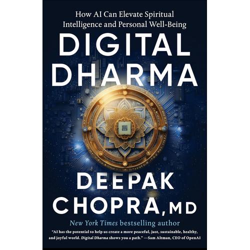 Promo Digital Dharma: How AI Can Elevate Spiritual Intelligence and Personal Well-Being (HC) by ...