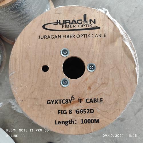 Jual kabel 6 core fig 8 1 km / kabel fiber optik fig 8 6 core 1 km ...
