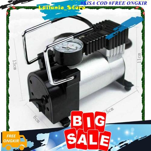 Jual Kompresor Ban Mini Listrik Pompa Angin Praktis Tekanan 100PSI ...