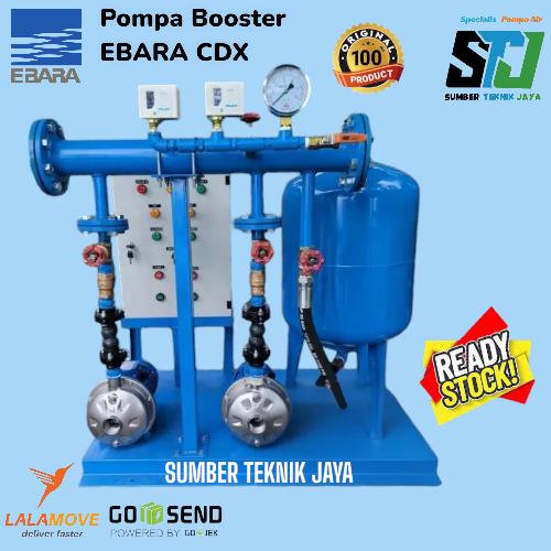 Jual Paket Booster 2Pompa Ebara CDX 120/12 0.9KW/1.2HP 3Phase 50Hz Inverter Original - Jakarta ...