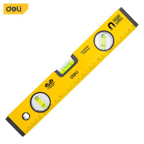 Jual Waterpas Magnet 30 CM Deli Aluminium Akurat 12" Waterpass Heavy ...