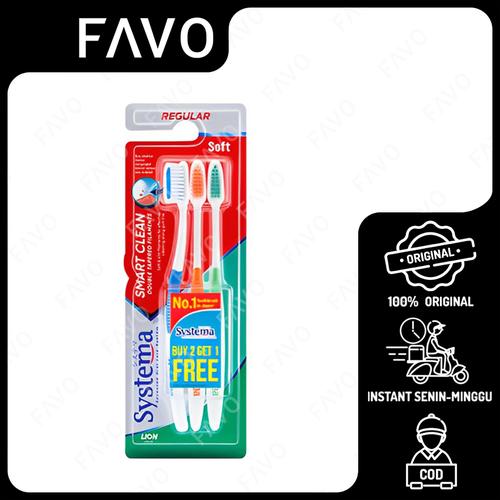 Jual Systema Smart Clean Toothbrush - 3 Pcs - Jakarta Selatan - FAVO ...