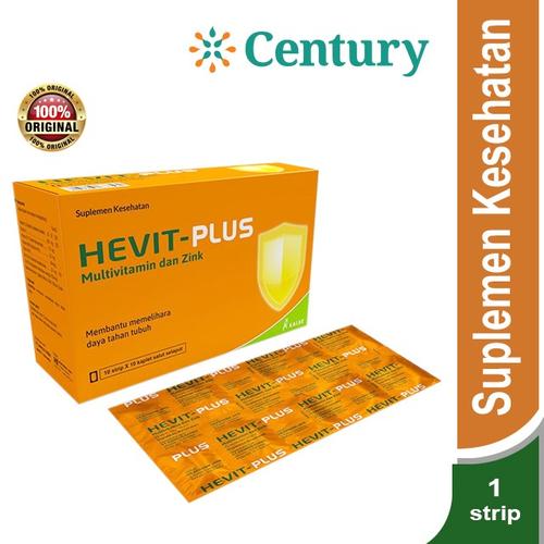 Promo HEVIT-PLUS 1 STRIP ISI 10 KAPLET / VITAMIN & SUPLEMEN ...