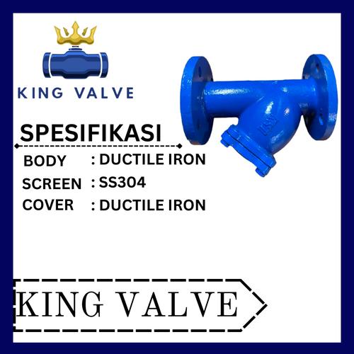 Jual 4" Inch Cast Iron Y Strainer / Y-Stainer Valve JIS 10K - Jakarta ...