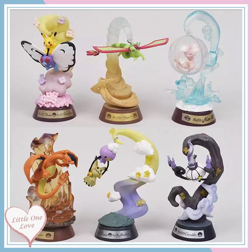 Jual Pokemon Action Figure Character Figurine Swing Vignette Collection ...