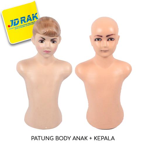 Jual Manekin Patung Anak/Manekin Patung Setengah Badan Anak/Patung Body ...