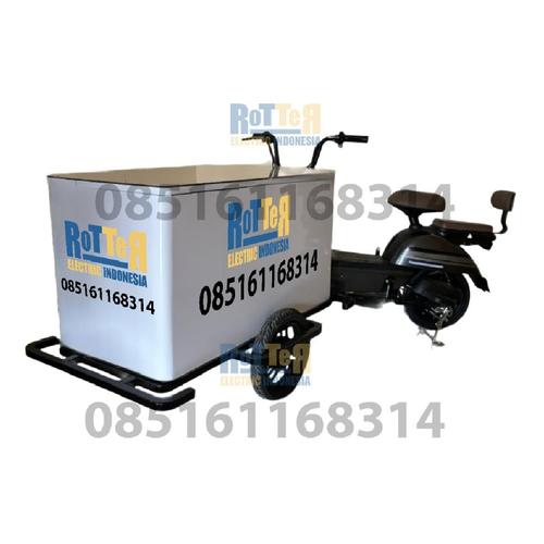 Jual Gerobak Sepeda Listrik Minuman Tipe Maximo (Paket Lengkap ...