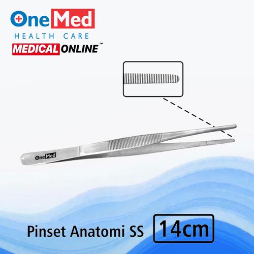 Jual PINSET ANATOMI 14CM / PINSET ANATOMIS 14 CM ONEMED MEDICAL ONLINE ...