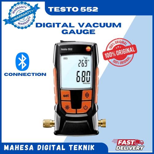 Jual TESTO 552 DIGITAL VACUUM GAUGE Bluetooth vakuum gage ORIGINAL ...