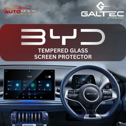 Jual AUTOMAX Galtec Protection BYD Tempered Glass Screen Protector Headunit - Crystal Clear ...