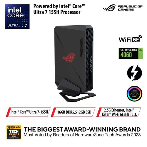 Jual ASUS ROG NUC 760 NUC14SRKU7 Intel Ultra 7 155H - 16GB - 512GB SSD ...