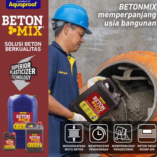 Jual Betonmix Beton mix obat cor pengeras beton semen 5L 5 liter 5 kg ...