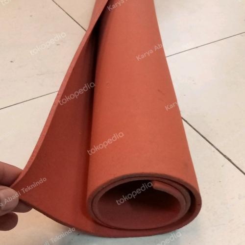 Jual Karet Spon Silikon 5mm x 25cm x 100cm / Sponge Lembaran / Silicone ...