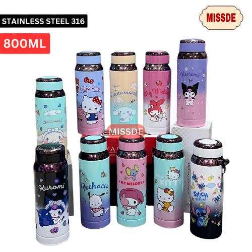 Jual BOTOL TUMBLER TERMOS 800ML KARAKTER SANRIO / THERMOS VACUUM FLASK ...