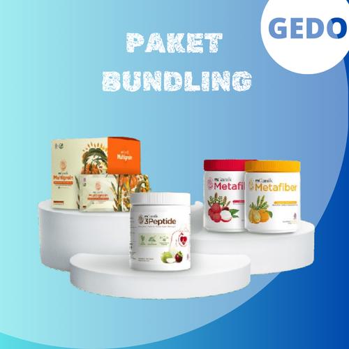 Promo Paket Mganik Multigrain & Metafiber Obat Diabetes Free Shaker ...