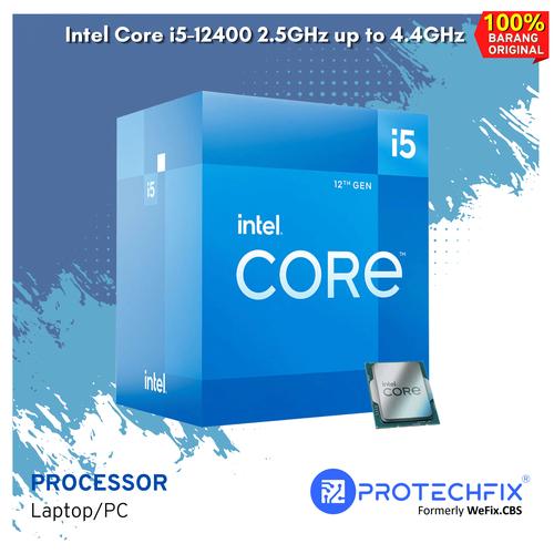 Jual Processor Intel Core i5-12400 2.5GHz up to 4.4GHz box - Kota Medan ...