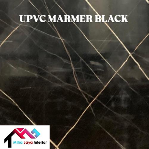 Jual UPVC Marmer black panel tebal 3mm / Lembar - Jakarta Pusat ...