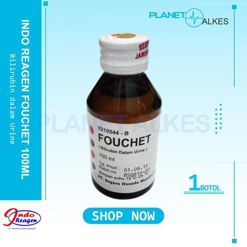 Jual Fouchet 100mL Indo Reagen (Bilirubin Urine) - Non Bubble - Jakarta ...