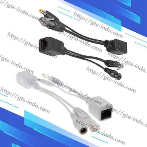 Jual POE SPLITTER INJECTOR CABLE FOR CCTV IP CAM - KABEL POE RJ45 LAN ...