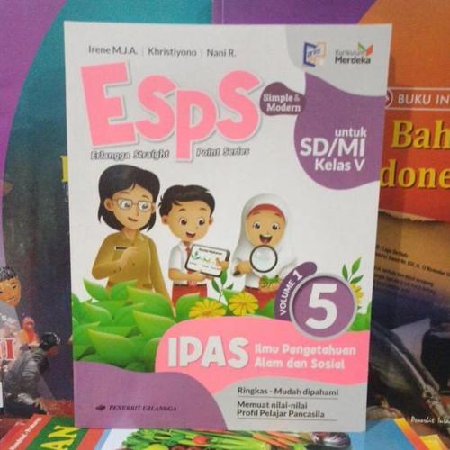 Jual Tersedia Esps Ipas Kelas 5 Sd Volume 1 Kurikulum Merdeka Erlangga - Jakarta Pusat ...