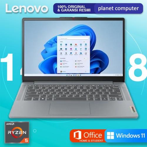 Jual Lenovo IdeaPad Slim 3 14ABR8 Ryzen 5-7530U 16GB 512GB SSD IPS W11 ...