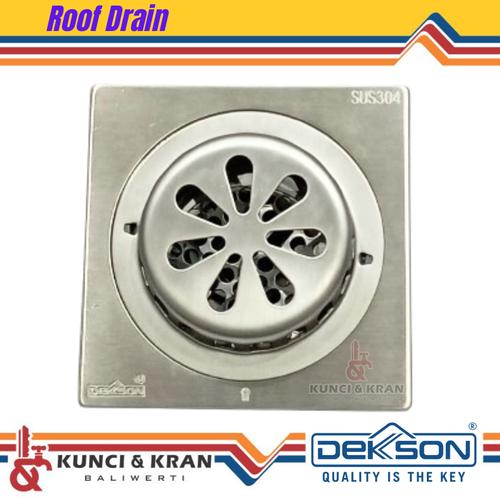 Jual Roof Drain SUS 304 Dekkson RD 1210 SSS Affur Talang Saringan Air ...