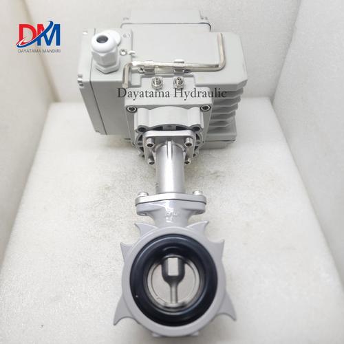 Jual 2" INCH / DN50 BUTTERFLY VALVE KITZ BODY ALUMINIUM + ACTUATOR ...