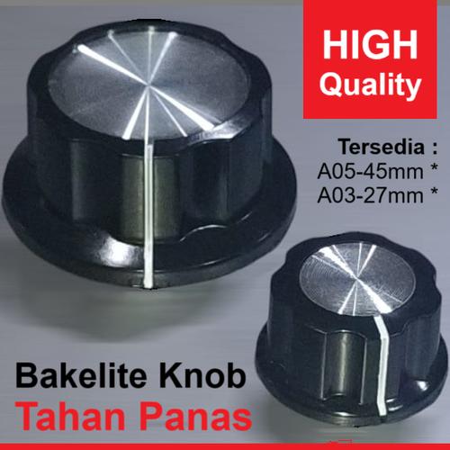 Jual Knob Potentiometer Besar MF-A03 27mm Bakelite Boss Style Knop ...